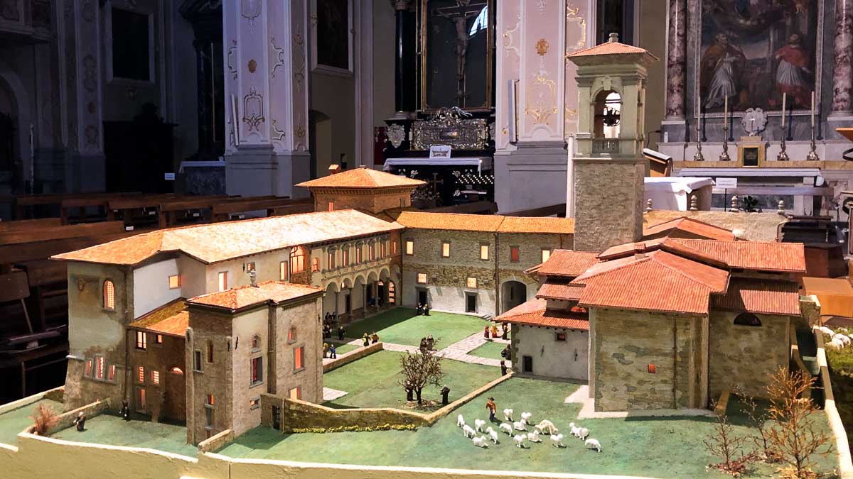 Cerete, il presepe è il Monastero di Astino - MyValley.it notizie!