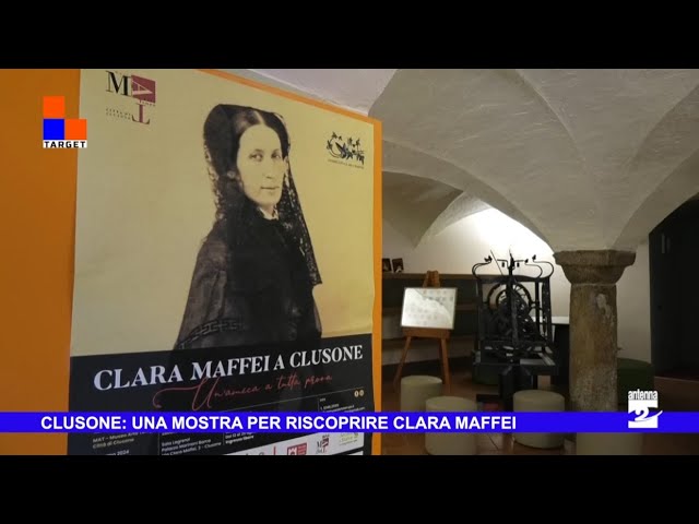 Clusone, una mostra per riscoprire Clara Maffei - MyValley.it notizie!